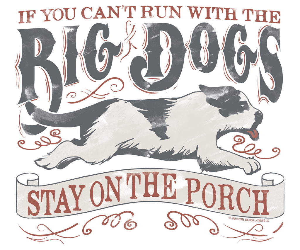 Run With Vintage T-Shirt – Big Dogs