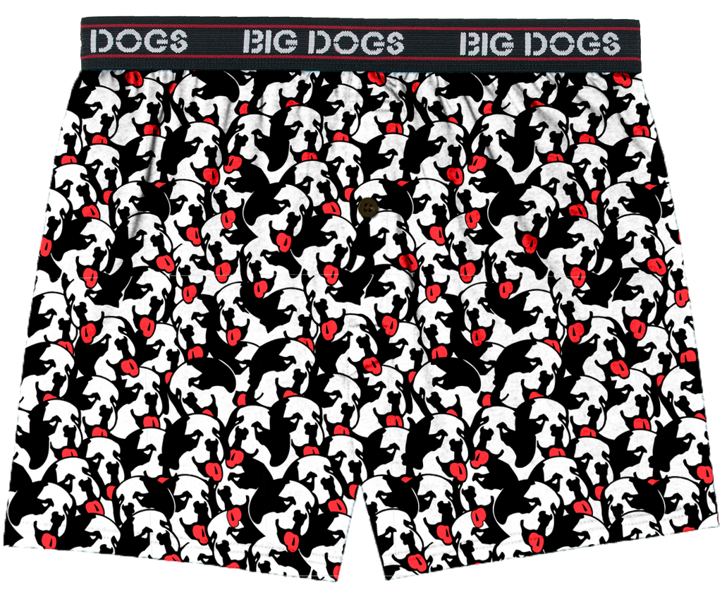 Dog Faces Knit Boxers – Big Dogs